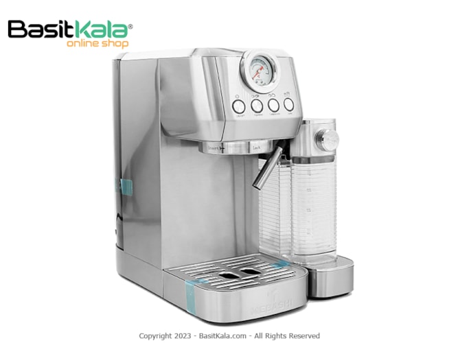 قیمت، مشخصات و خرید دستگاه اسپرسوساز مدل ME- ECM 2501 مباشی | بسیط کالا(شعبه آنلاین بسیط)