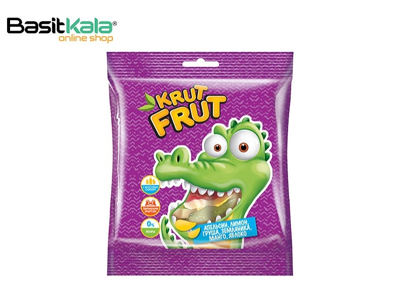 قیمت، مشخصات و خرید پاستیل کروکودیل مخلوط میوه ای 70 گرم کروت فروت Krut Frut | بسیط کالا(شعبه ...