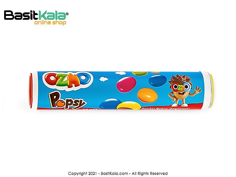 قیمت، مشخصات و خرید دراژه شکلاتی (اسمارتیز) لوله ای پاپسی 24 گرم اوزمو ...