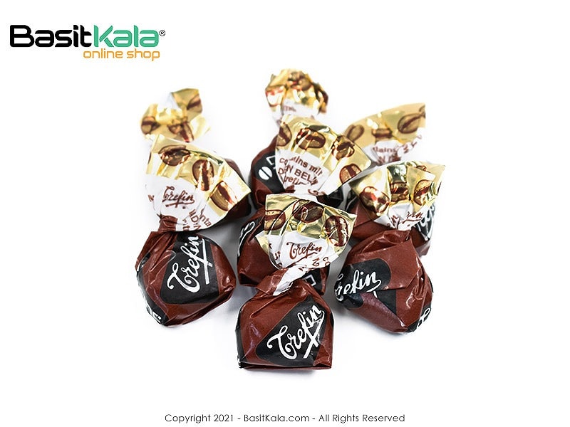 قیمت، مشخصات و خرید آبنبات قهوه مغزدار کافینا ترفین CAFINA trefin ...